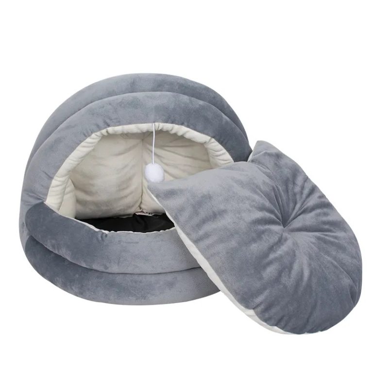Cama De Gato Tipo Iglú – Un refugio – Amali – Tecnología | Inodoros ...